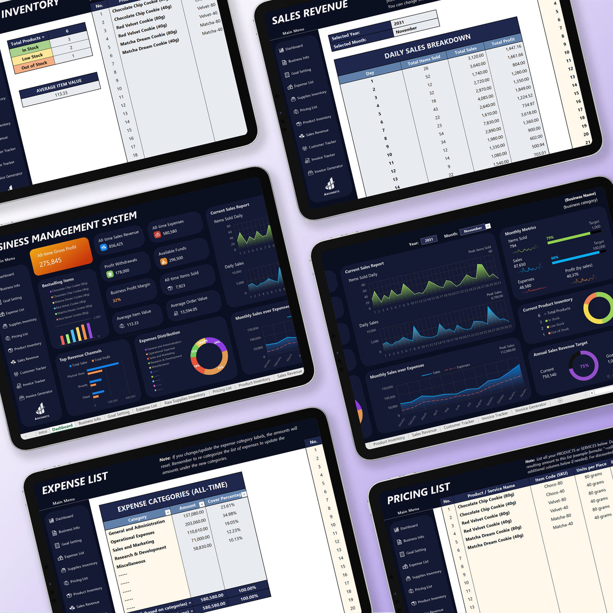 Business Management System – ArkSheets