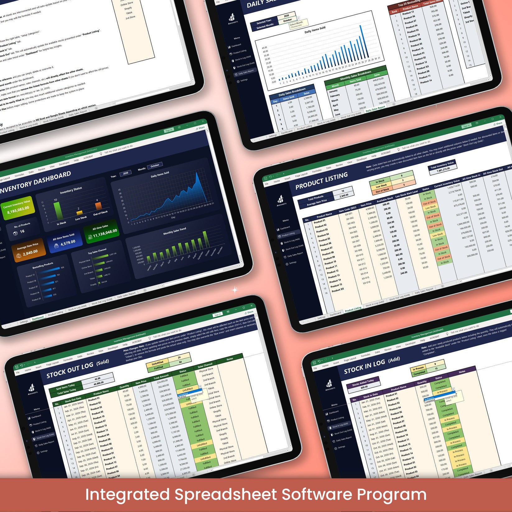 Inventory System – ArkSheets