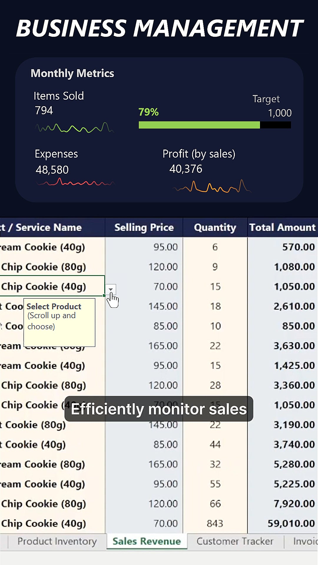Business Management System – ArkSheets